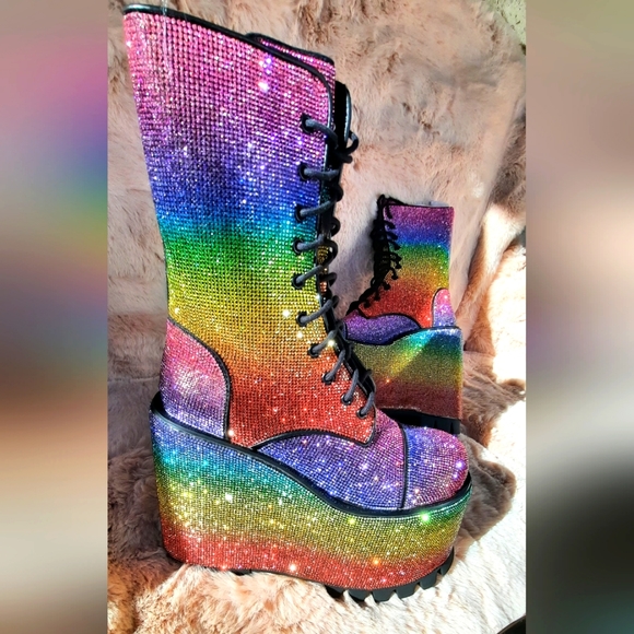 Shoes | Slay The Stage Platform Boots | Poshmark